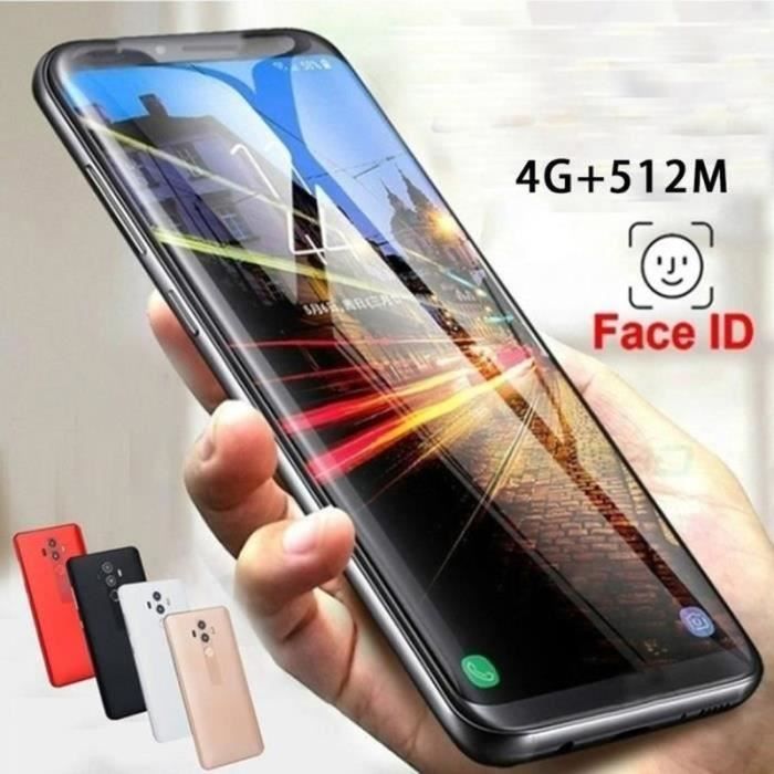SMARTPHONE Téléphone intelligent 4G+512M Smart Phone Double Carte Dual ...