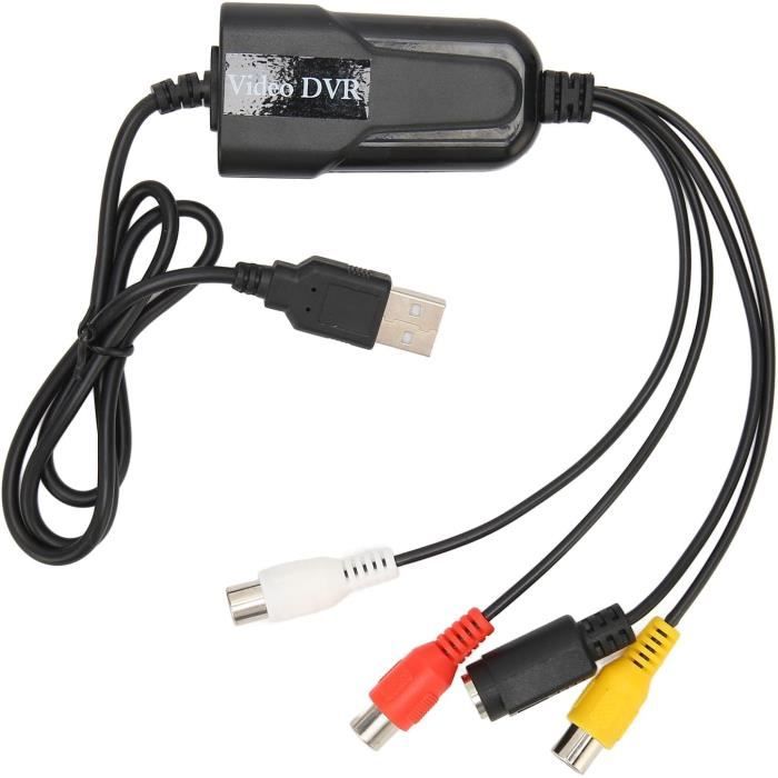 Schiuma Convertisseur Vhs Vers Numérique, Carte De Capture Vidéo Usb 2. ...