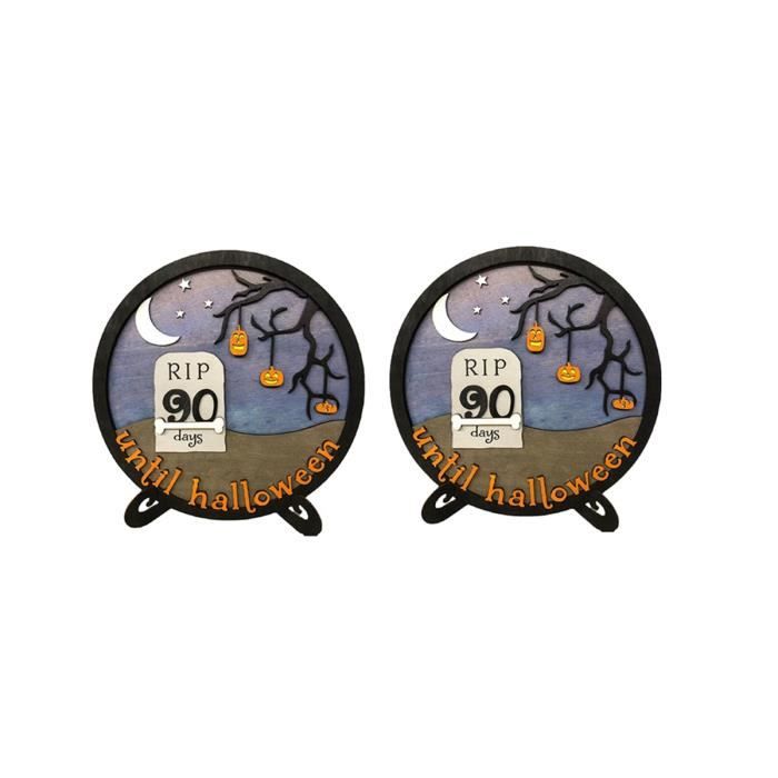 Calendrier de L’Avent 2PièCes, Calendrier de L'Avent D'Halloween en ...