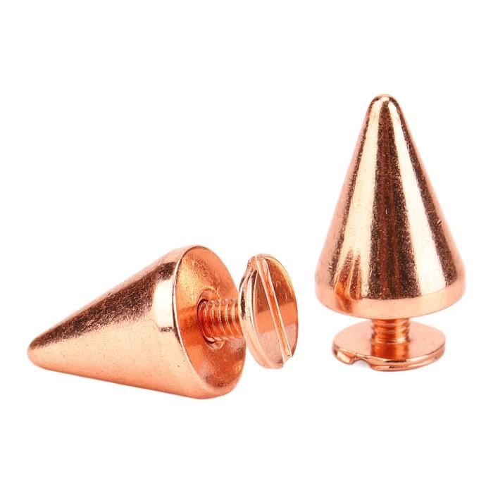 Punk Cone Spikes Studs 100 Ensembles Punk Cone Spikes Goujons ...