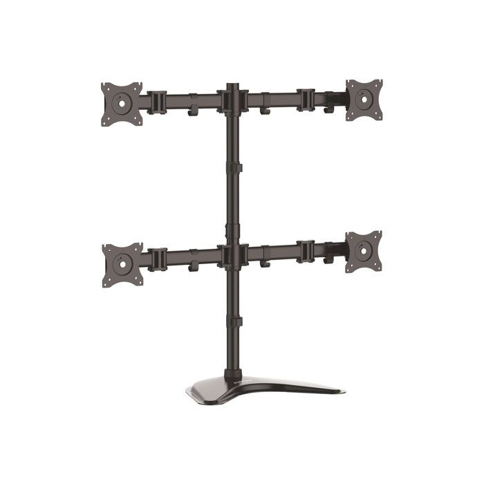Support de bureau pour 4 écrans - STARTECH - ARMBARQUAD - Fixation VESA ...