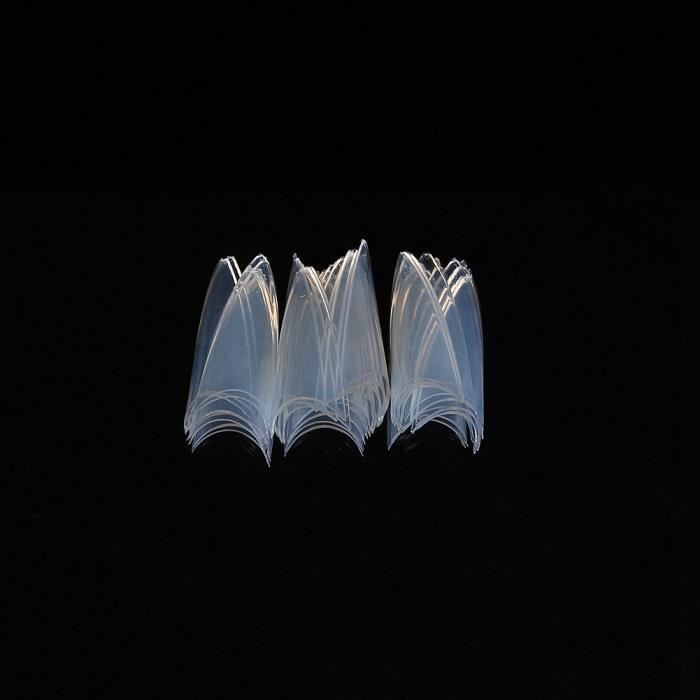 Surenhap Stilettos Sharp False Nail Art 500 Pièces Stilettos Pointus