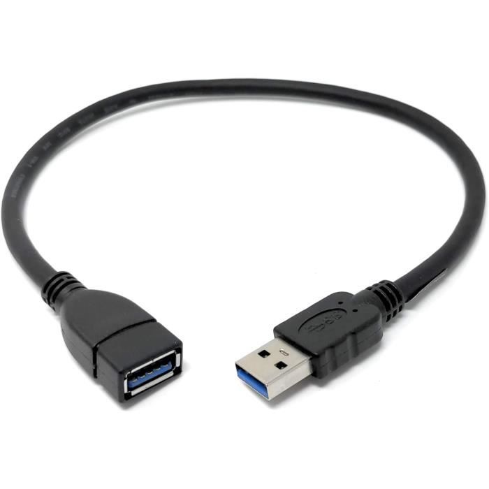 Câble D'Extension Usb 3.0 Type A (Mâle) Vers Usb 3.0 Type A (Femelle ...