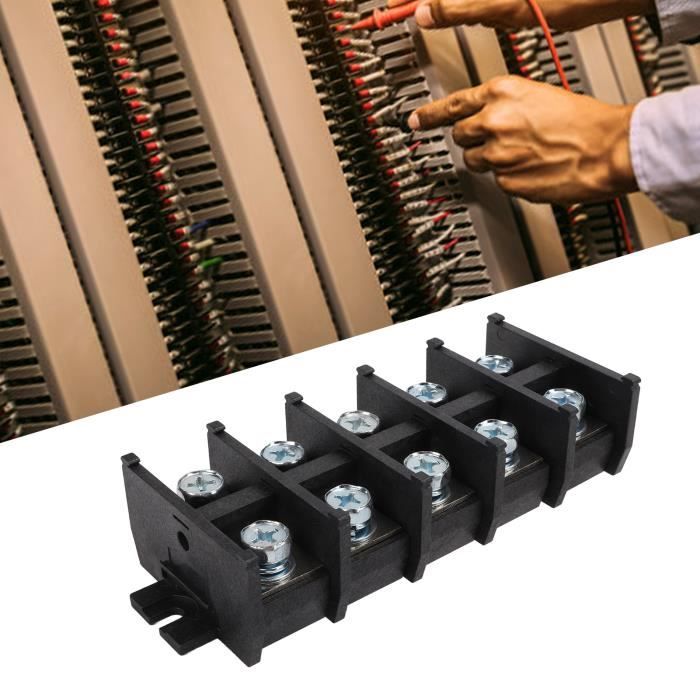 Bloc de bornier de barrière Bornier à Courant élevé, Connexion ...