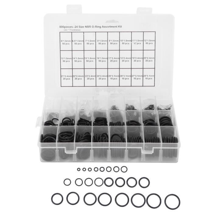 Akozon Joint torique 800pcs Assortiment de Joints Toriques Joint d ...