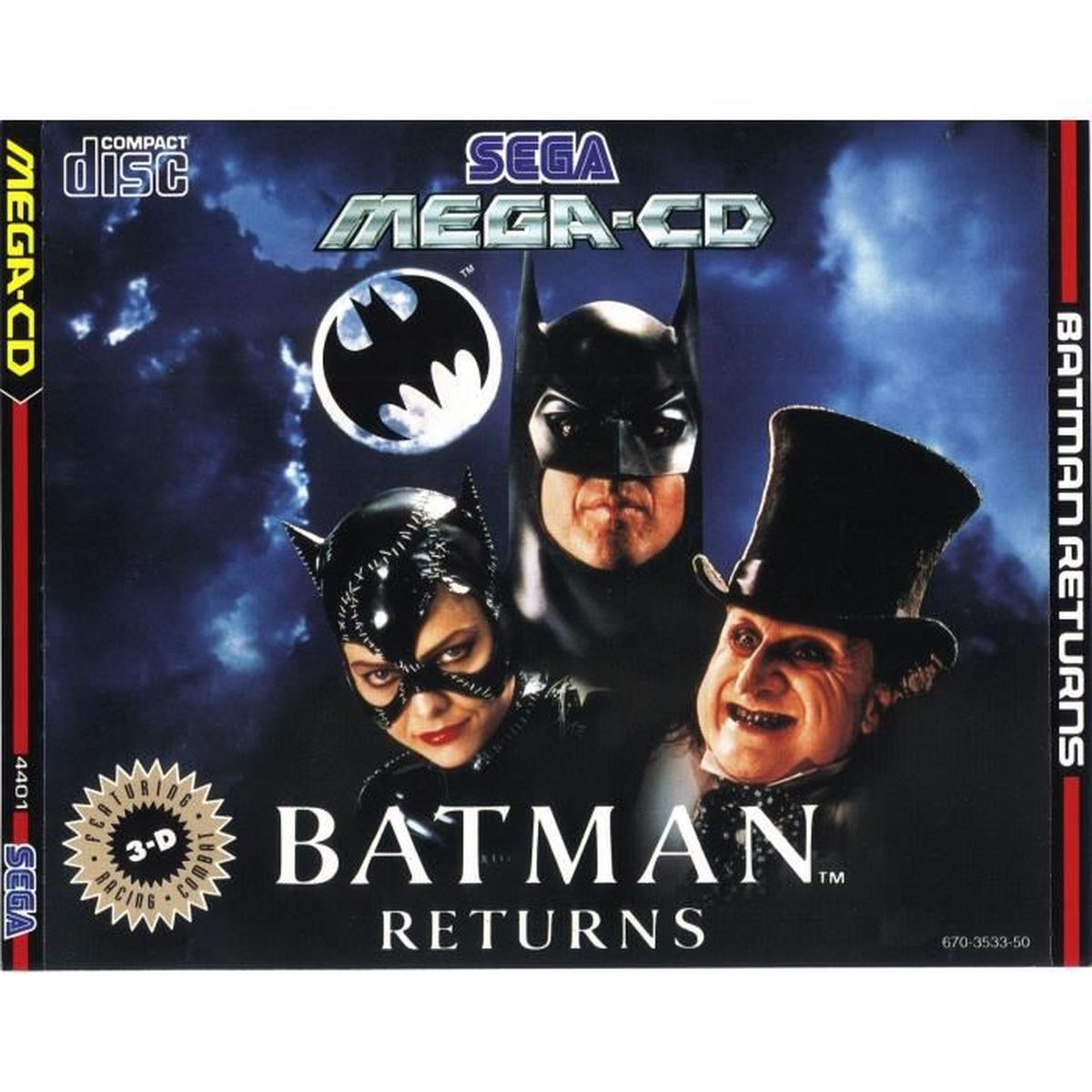 Batman Returns Mega Cd - Cdiscount Jeux vidéo