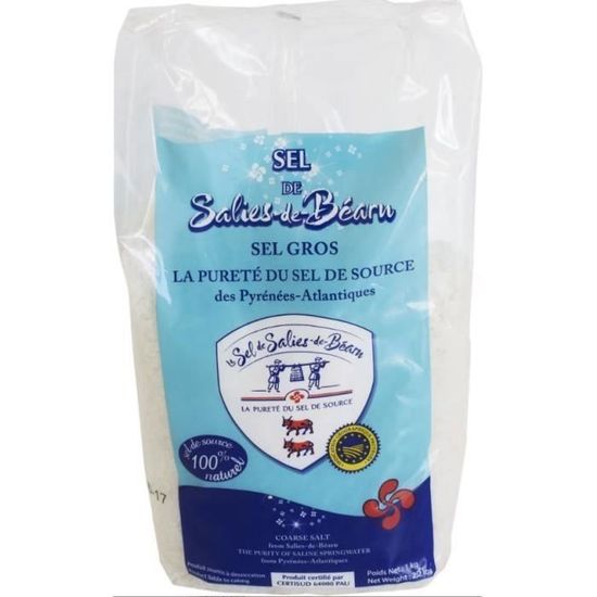 Gros sel alimentaire - 1 Kg - Cdiscount Au quotidien
