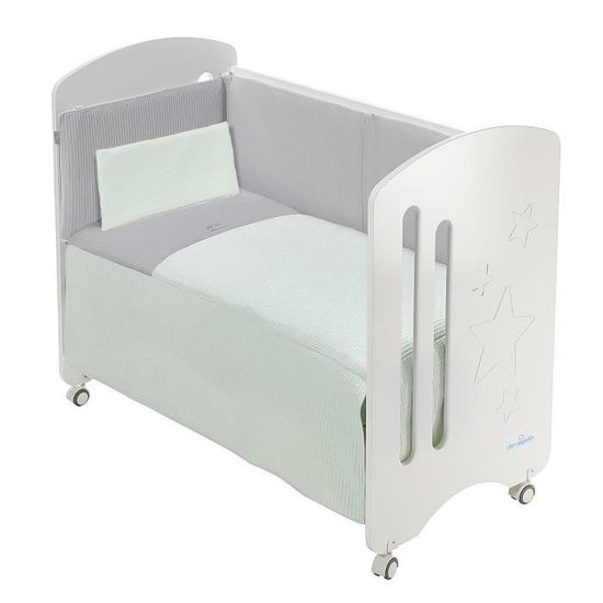 Interbaby - DNS05-58 - Lit Bébé New Star P.avec 3 Pcs textiles -Nid D ...