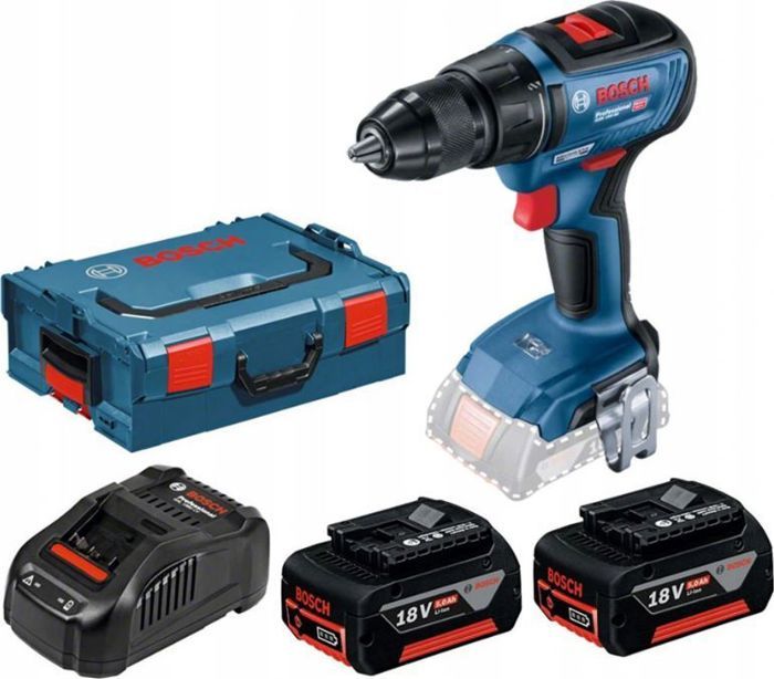Visseuse - devisseuse Bosch - 06019H5001 - Perceuse-visseuse GSR 18V-50 18 V avec 2 batteries de ...