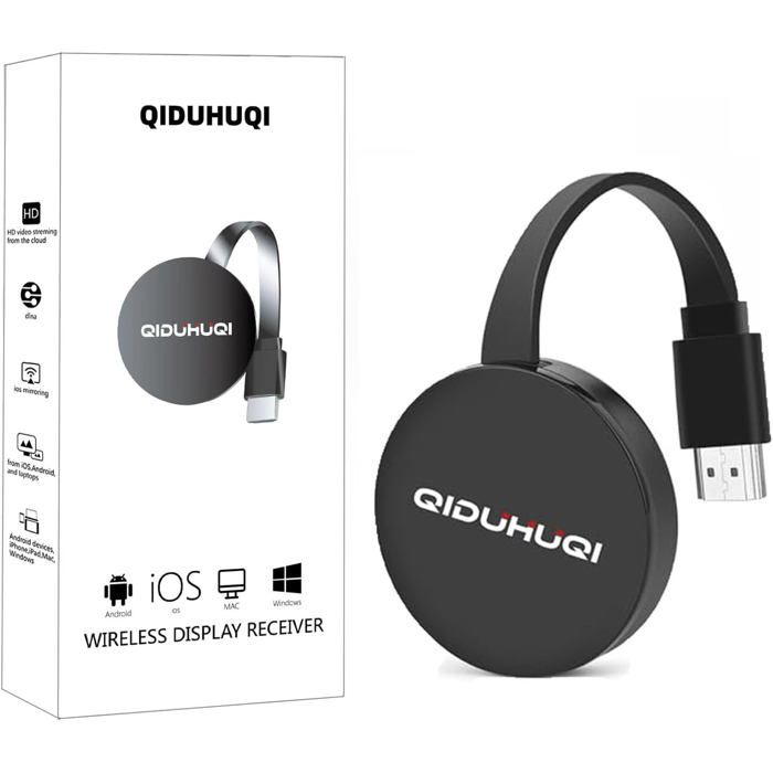 4K Wireless HDMI dongle,2.4GHz Miracast HDMI Dongle,compatibles Android ...