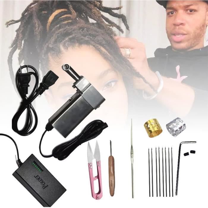 Portable électrique, fabricant de dreadlocks, machine à dreadlocks ...