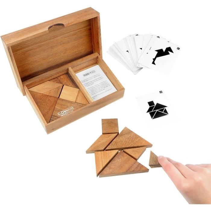Logica Puzzles Art. Double - 2D Wooden Puzzle Educational Jeu pour Deux ...