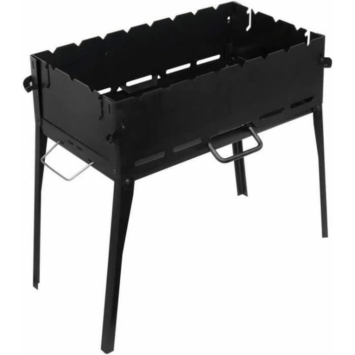 Barbecue à charbon de bois pliable Mangal pour 8 brochettes Barbecue ...
