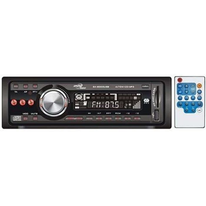 Autoradio Sphere Audio SA8000USB noir 4x70w - Cdiscount Auto
