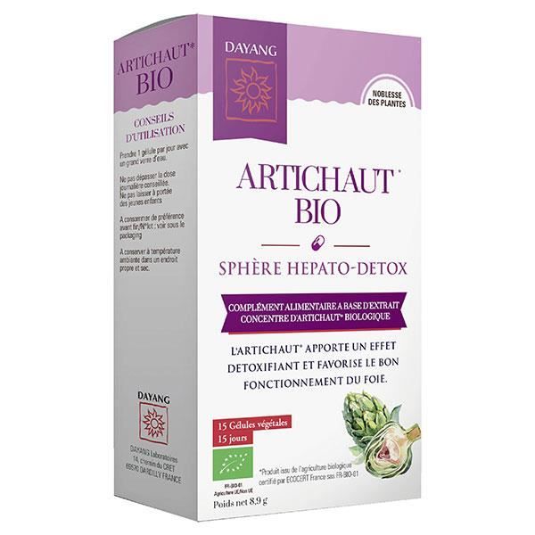 Dayang Artichaut Bio 15 gélules végétales - Cdiscount Santé - Mieux vivre