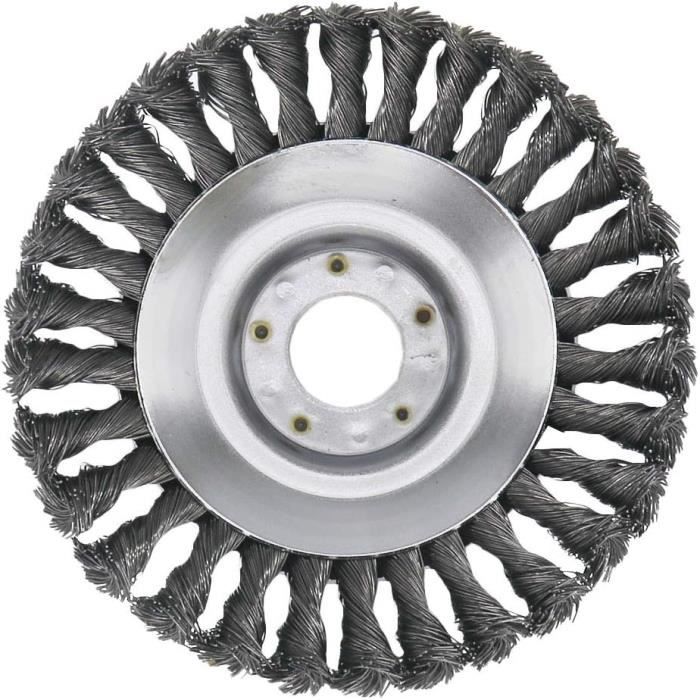 Tête De Coupe En Fil D'Acier De 15,2 Cm Pour Débroussailleuse, Dérouillage, Tondeuse À Gazon ...