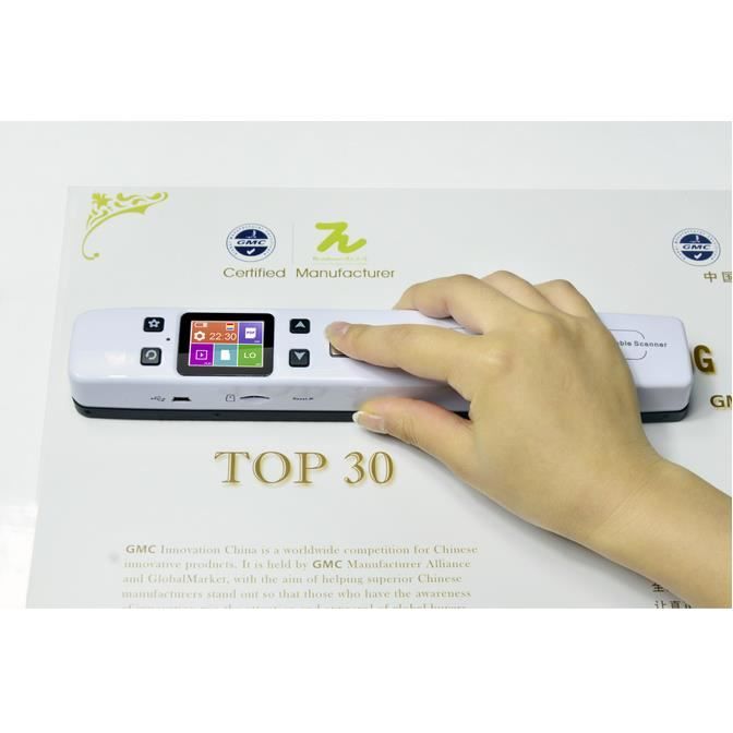 IScan02,scanner portable sans fil ,WIFI,JPEG,PDF,CIS, - Cdiscount ...