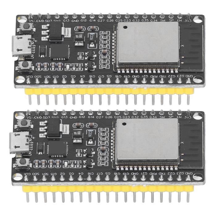 Cikonielf Carte de développement ESP32 2 Pcs ESP32 Development Board 2 ...