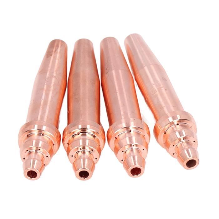 EJ.life Embout de torche de coupe en acétylène 4 pièces embouts de ...
