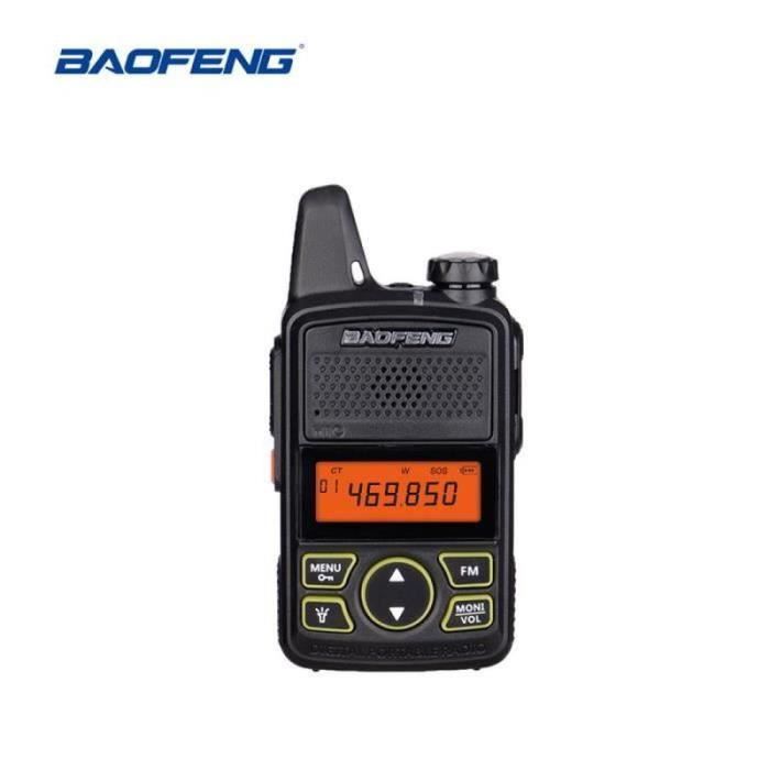 TALKIE WALKIE Talkie walkie Double Bande Émetteur FM UHF 400 470MHz FM ...