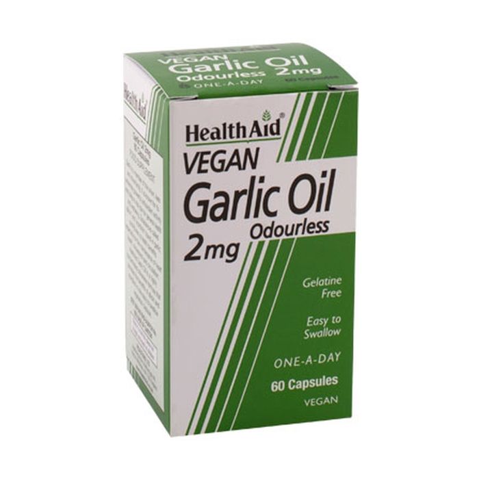 HealthAid Garlic Oil 2mg - 60 Vegicaps - Cdiscount Au quotidien