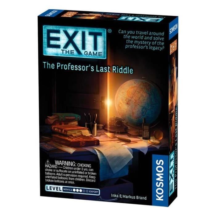 THE PROFESSOR'S LAST RIDDLE | ESCAPE ROOM | CASE-TÊTE | MYSTERY SOLVIN ...