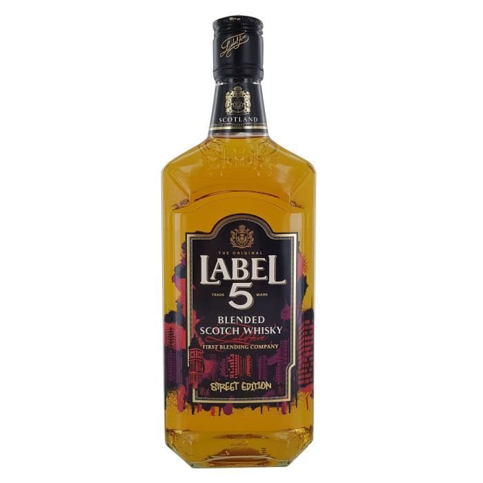 Label 5 Scotch Whisky 70cl Edition Limitée - Achat / Vente Label 5 ...