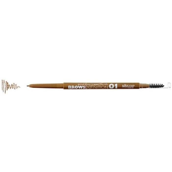 Crayon sourcils Brown definition n°01 Sable - Cdiscount Au quotidien