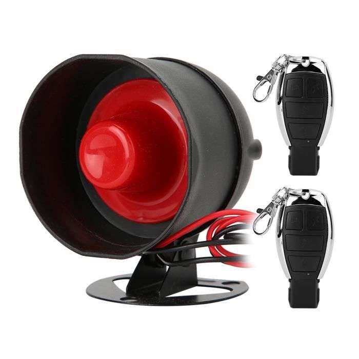 Alarme de voiture - SONEW - Klaxon de sécurité - Télécommande incluse ...