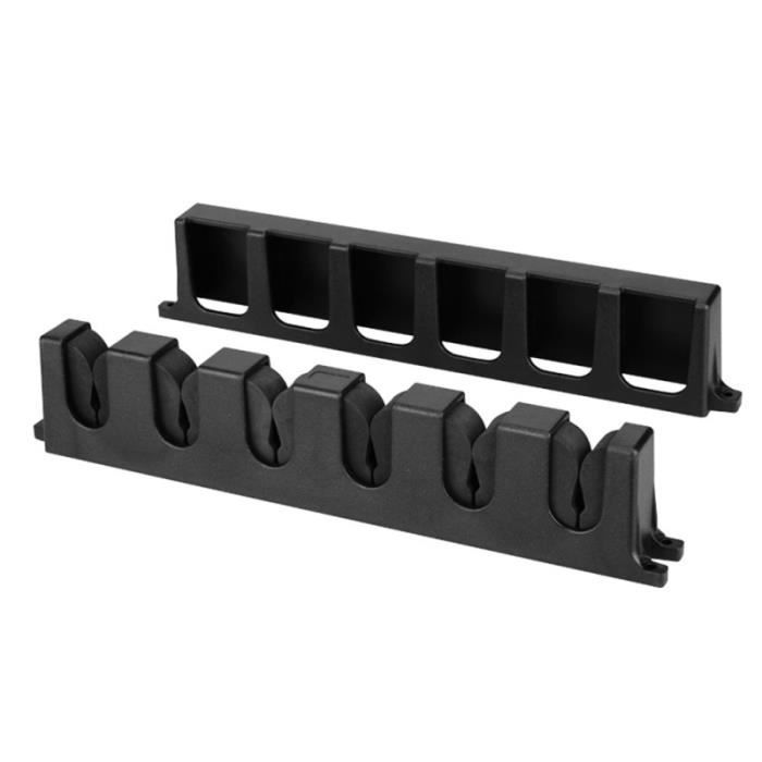 1 set cannes à pêche présentoir étagère de rangement en support de ...