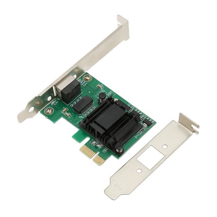 YID Carte réseau Ethernet Gigabit PCI-E pour 82574L Chip 10 100 1000Mbps RJ 45 Adaptateur réseau ...