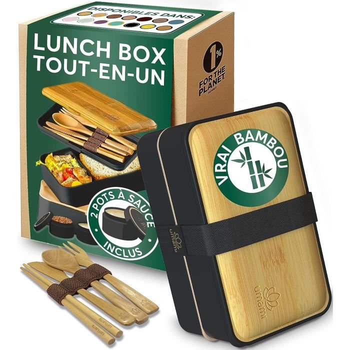 Lunch Box - Bento Lunch Box Tout-En-1, Boite Repas Avec Couverts Et ...