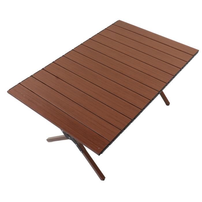 Table de Camping Portable, Table de Plage Pliante Facile à Transporter ...
