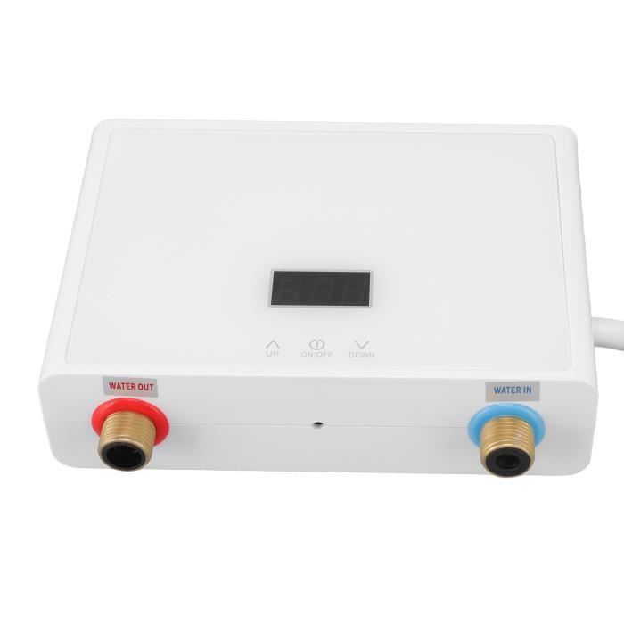 Zerone Chauffe-eau électrique sans réservoir Chauffe-eau instantané ...