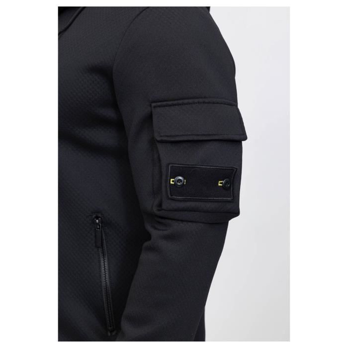 Ensemble Jogging - MARQUE - Noir - 100% Polyester - Homme - Manches ...