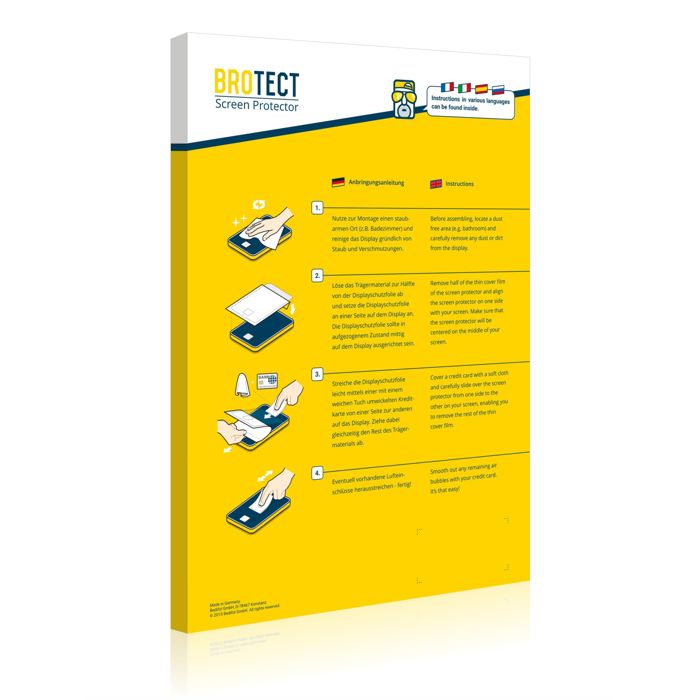 Protection Ecran BROTECT pour Panasonic Toughbook CF-C2 2 Pièces Anti ...