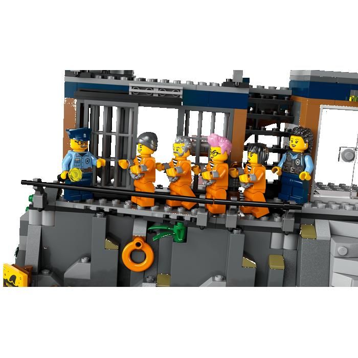 LEGO city 60419 La prison de la police en haute mer Cadeaux Jouets ...