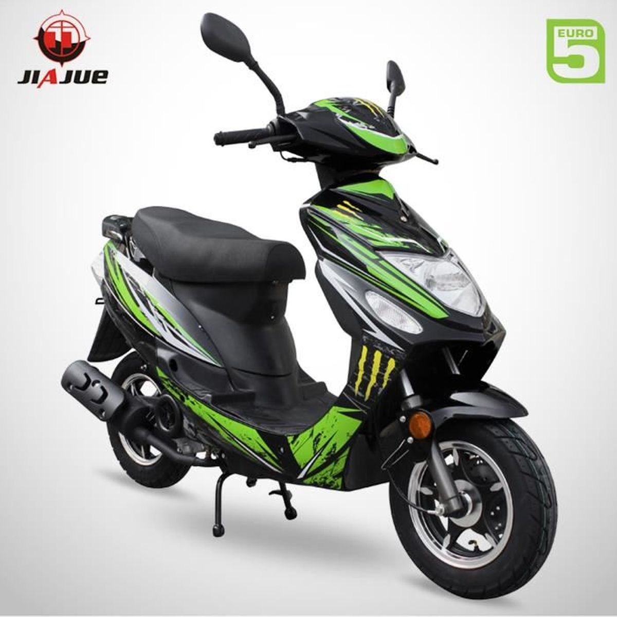 Scooter 50cc 4T SPIRO 50 JIAJUE / Vert - Cdiscount Auto