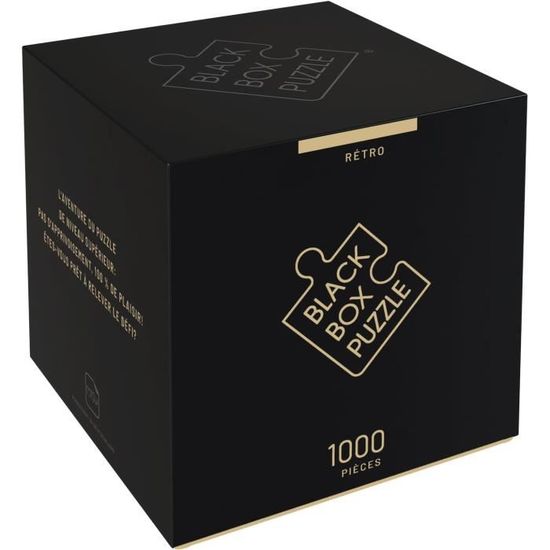 Black Box Puzzle 1000 Pièces, Blackbox Puzzle Avec Motif Surprise Sans ...