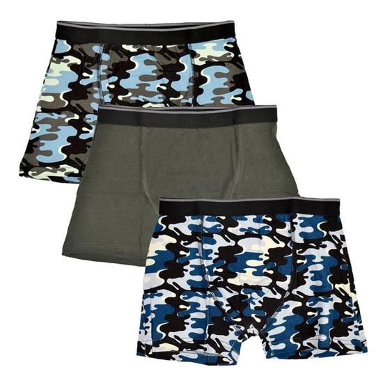 Slips - Tom Franks - Garçon - Camouflage - Taille Élastiquée - Matériau ...