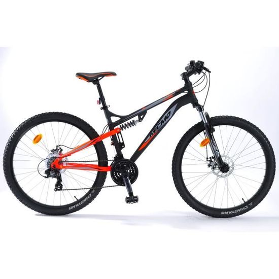 MICMO VTT Homme 27,5" Fury - Cadre aluminium tout suspendu - Noir ...