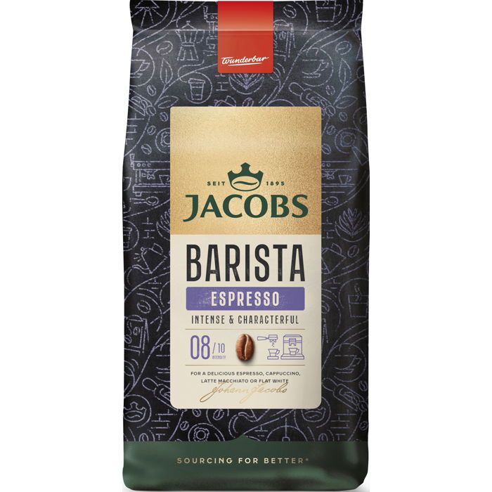 Jacobs Barista Espresso, café en grains, 1000g - Cdiscount Au quotidien