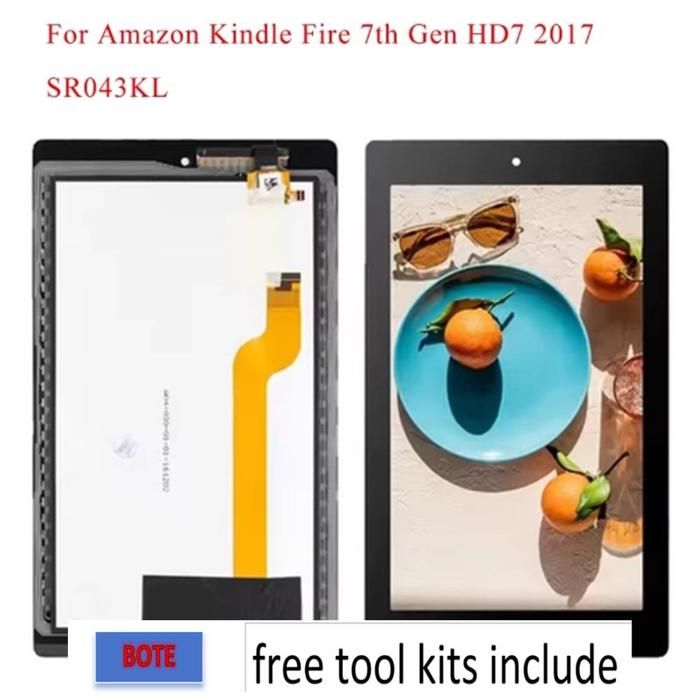 Écran LCD DISPLAY original pour Amazon Kindle Fire HD7 2017 SR043KL ...