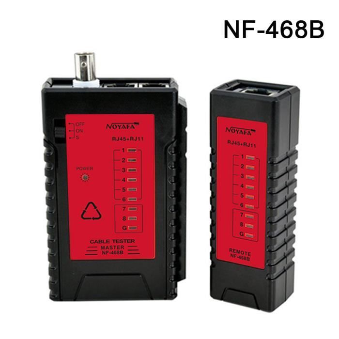 NF-468B - Testeur De Câble Réseau Rj45-rj11, Câble Cat-5-cat-6 Utp ...