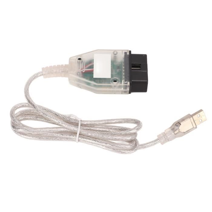 Ashata câble de diagnostic OBD2 OBD2 Scanner OBDII Lecteur de code de ...