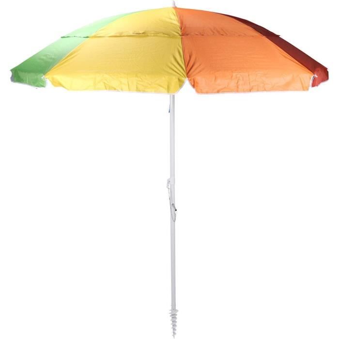 Parasol Coloré - Protection UV 50+ - Parasol de Plage Pliant ...