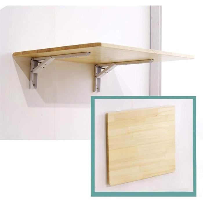 Table Murale Rabattable Table Pliante Murale, Table Murale Petit Espace ...