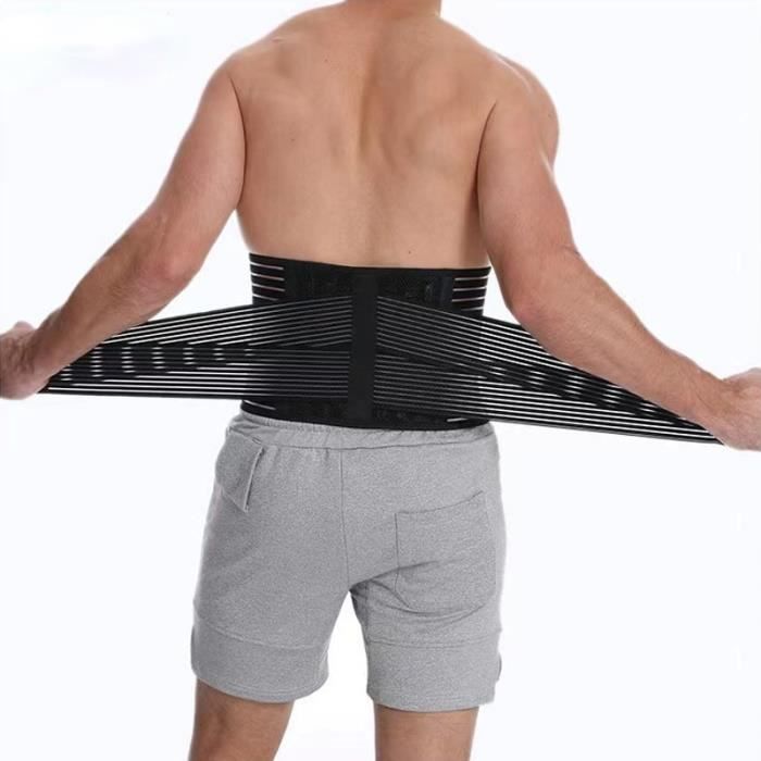 (XLUN)Ceinture de soutien lombaire du dos, orthèse orthopédique de ...