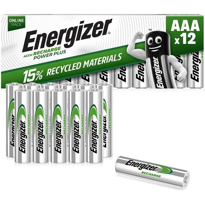 Power Plus Rechargeable AAA, 12 Pack AMZ Exclusivité [31] - Cdiscount ...