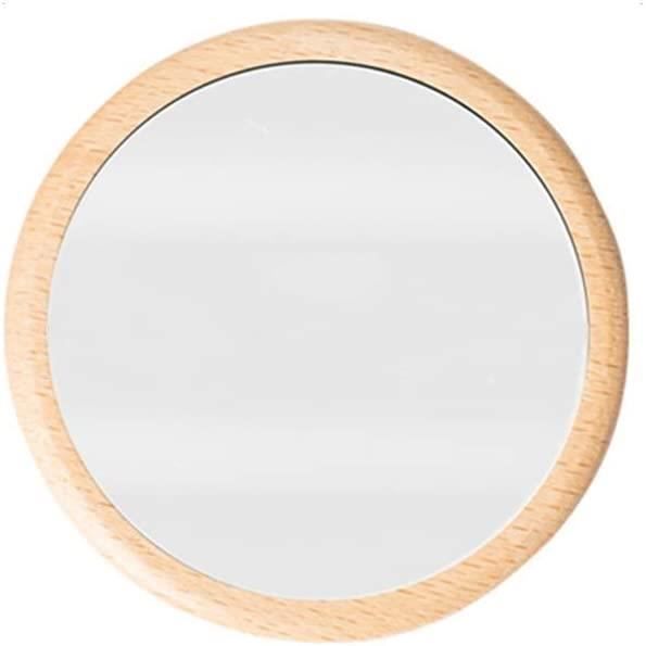 Miroir de voyage, miroir compact simple face sans support, joli miroir ...